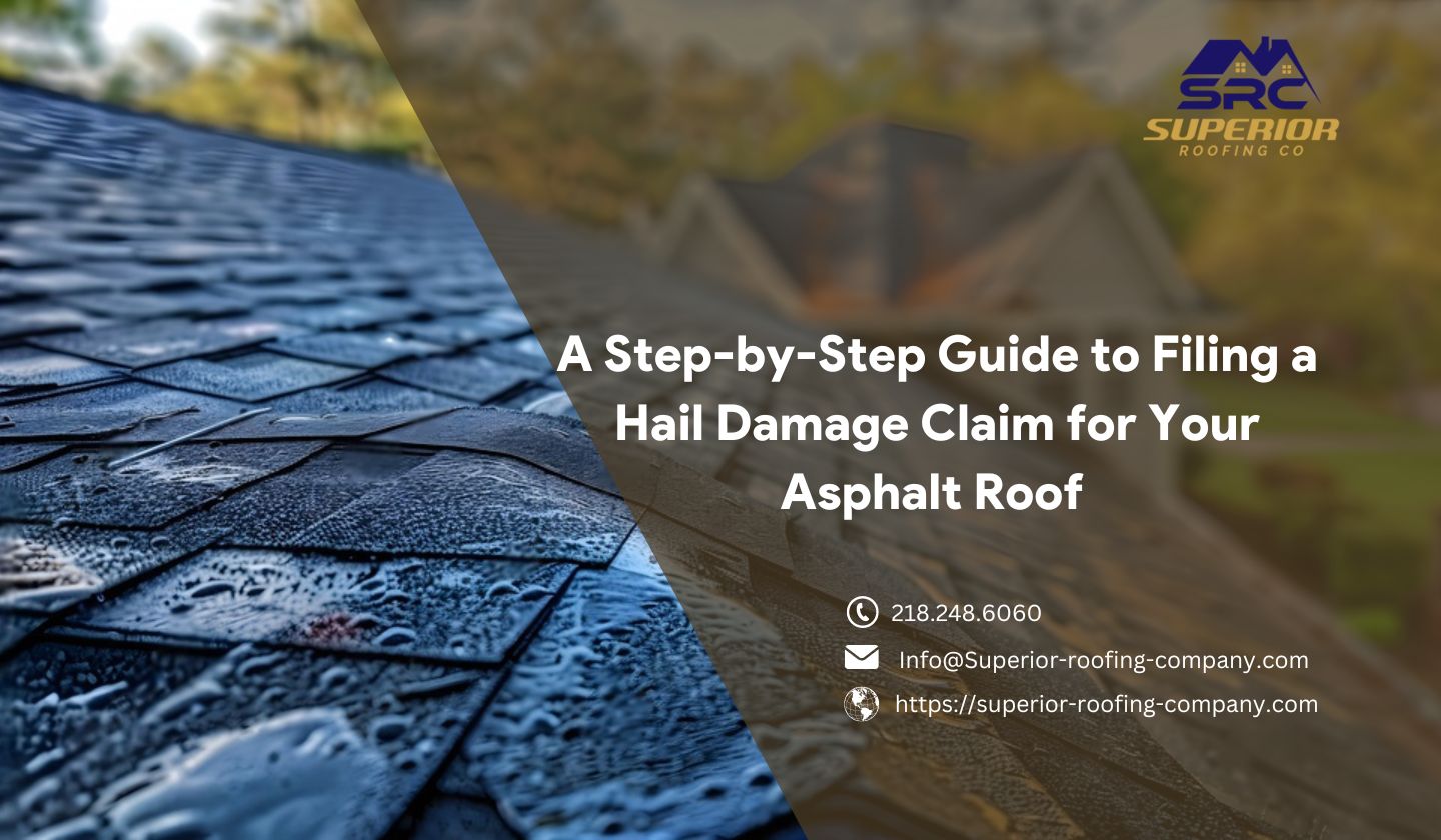 How to File a Hail Damage Claim for Your Asphalt Roof: