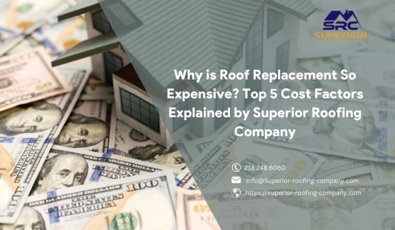 Why is Roof Replacement So Expensive? Top 5 Cost Factors Explained by SRC