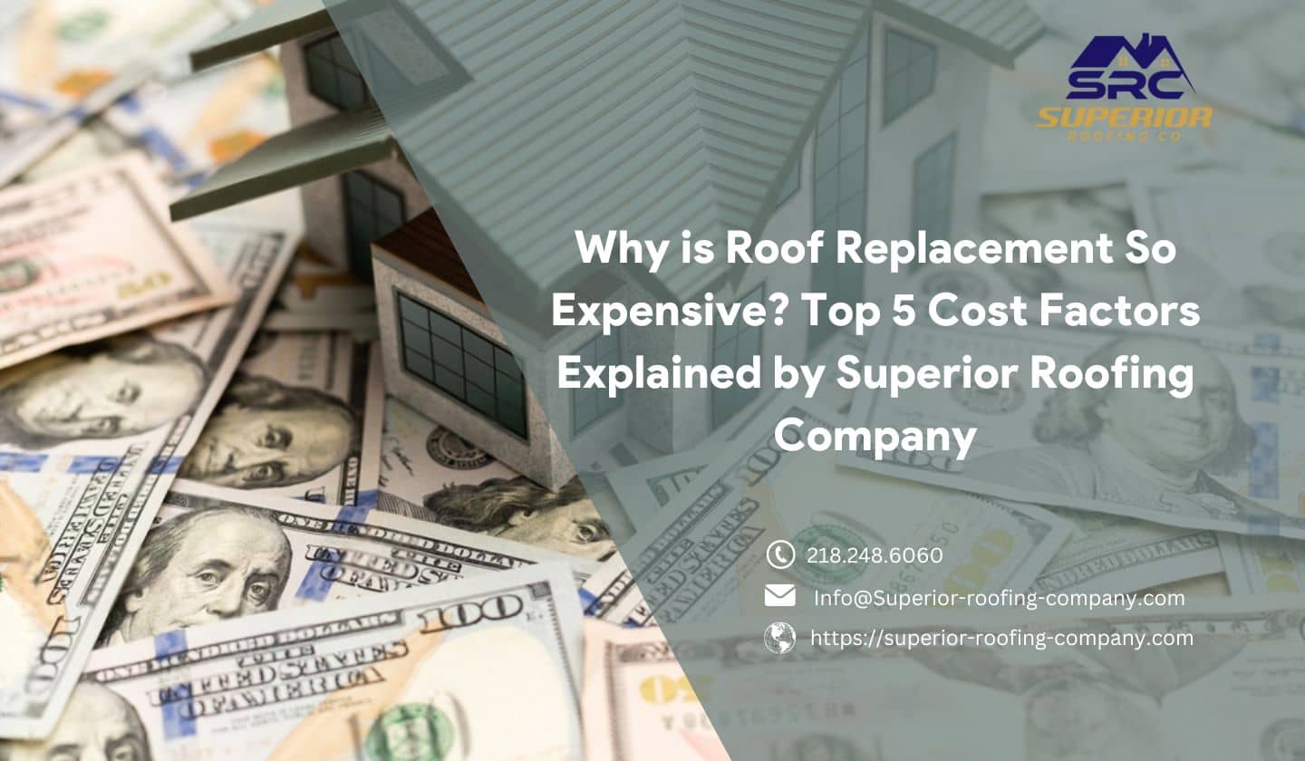 Why is Roof Replacement So Expensive? Top 5 Cost Factors Explained by SRC