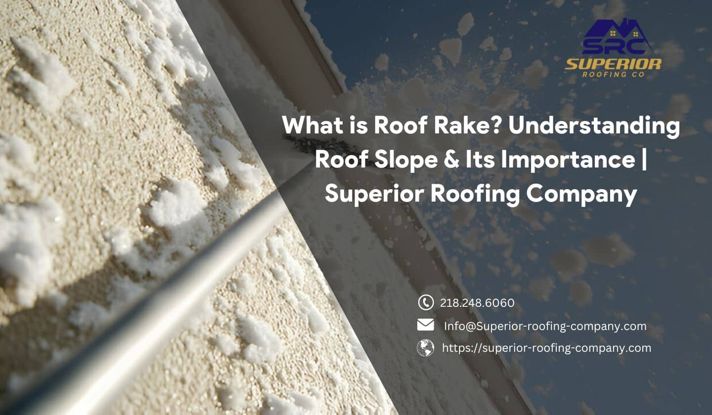 What is Roof Rake? Understanding Roof Slope & Its Importance - Superior ...